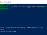 Powershell Convert Byte Array To Hex String Shellgeek