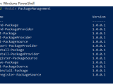 Packagemanagement Module Powershell Shellgeek