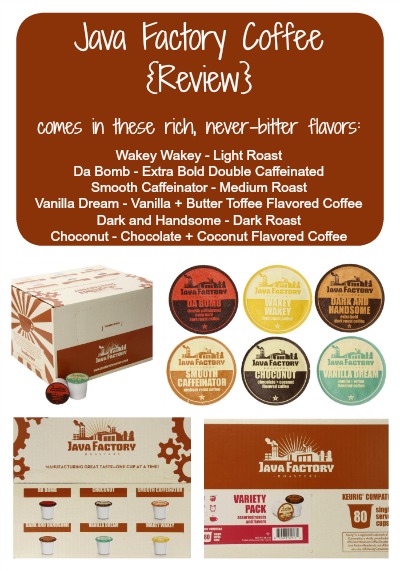 Java Factory Coffee - Simply Sherryl