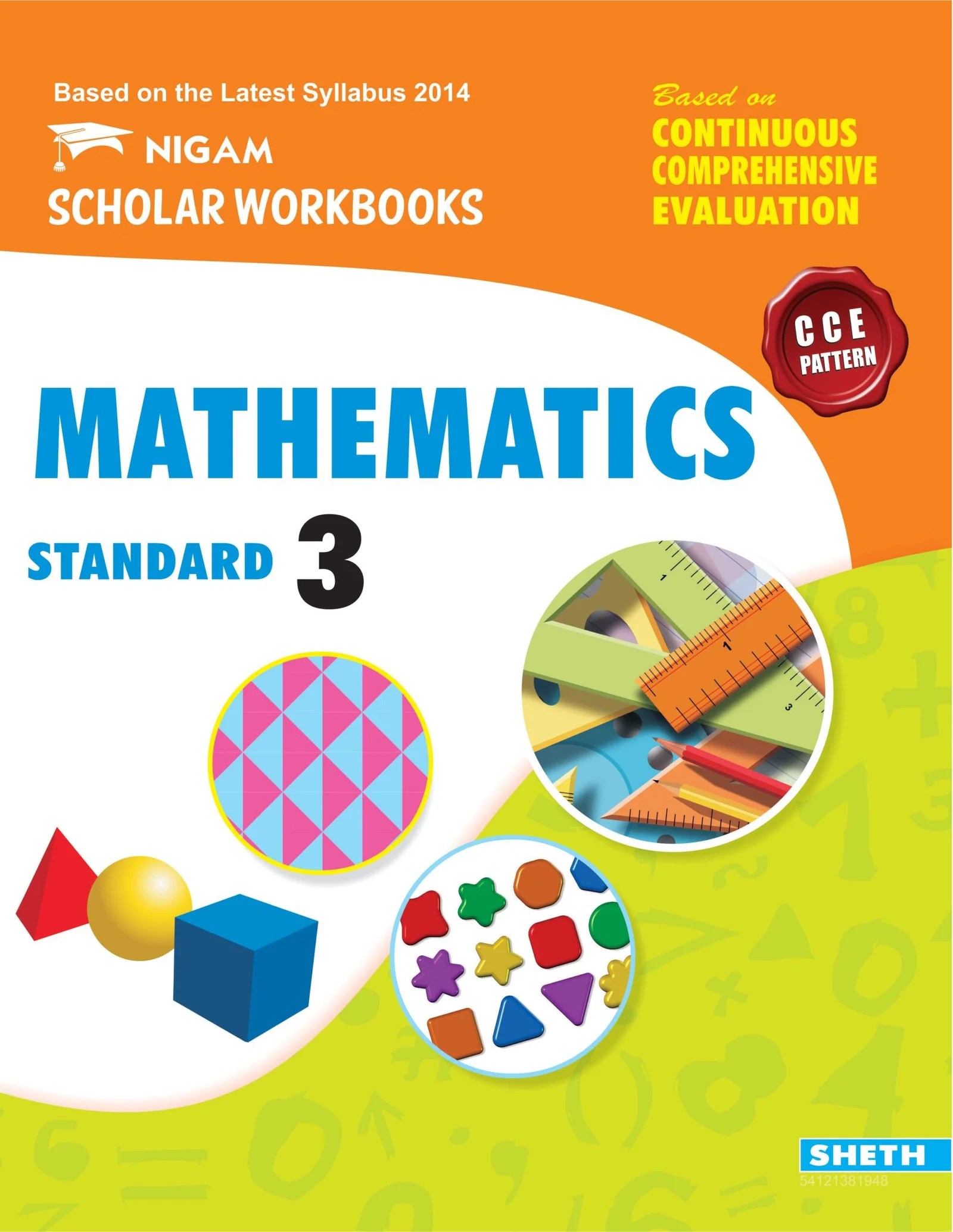 CCE Pattern Nigam Scholar Workbooks Mathematics Standard 3 - Sheth ...