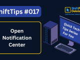 Shifttips 017 Open Notification Center