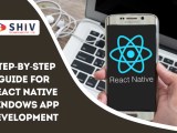 React Native Windows App Development Step By Step Guide