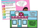 Coffee Shop Transformation Math Math Lesson Word Problems