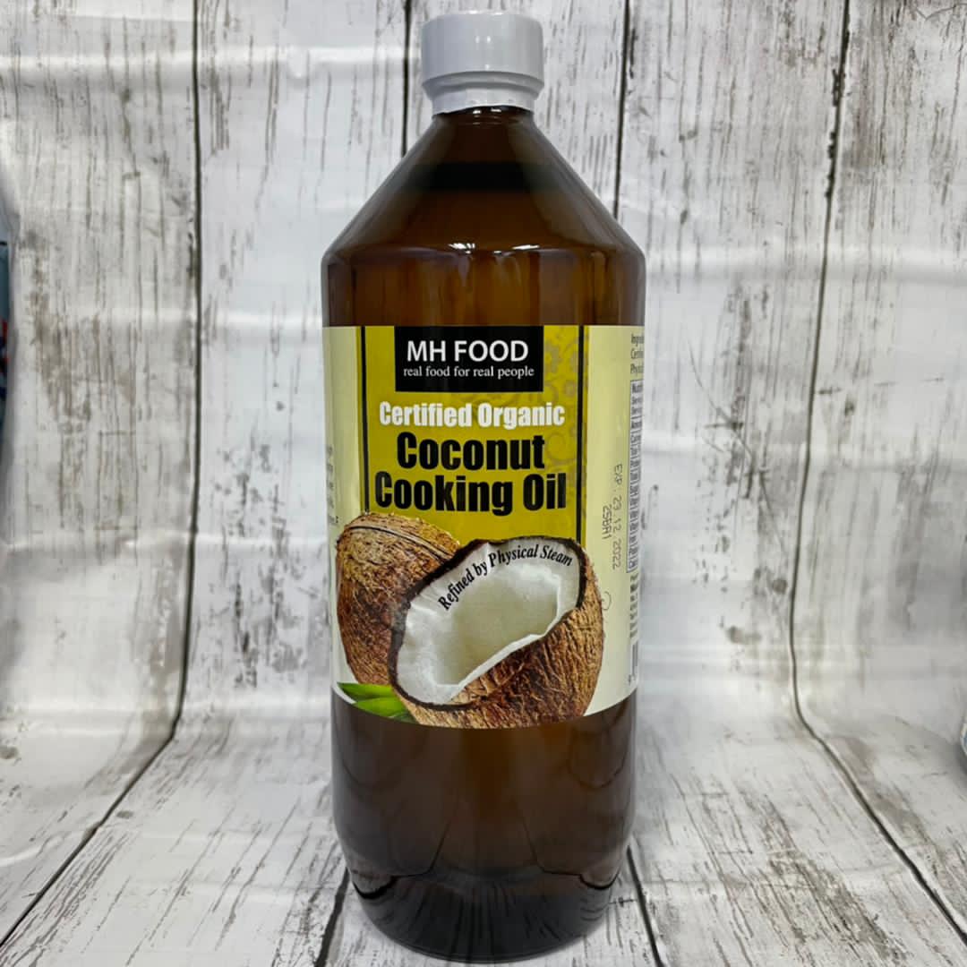 [MH Food] 100% 1L Odorless Coconut Cooking OIL - MD Keto Home & Garden ...