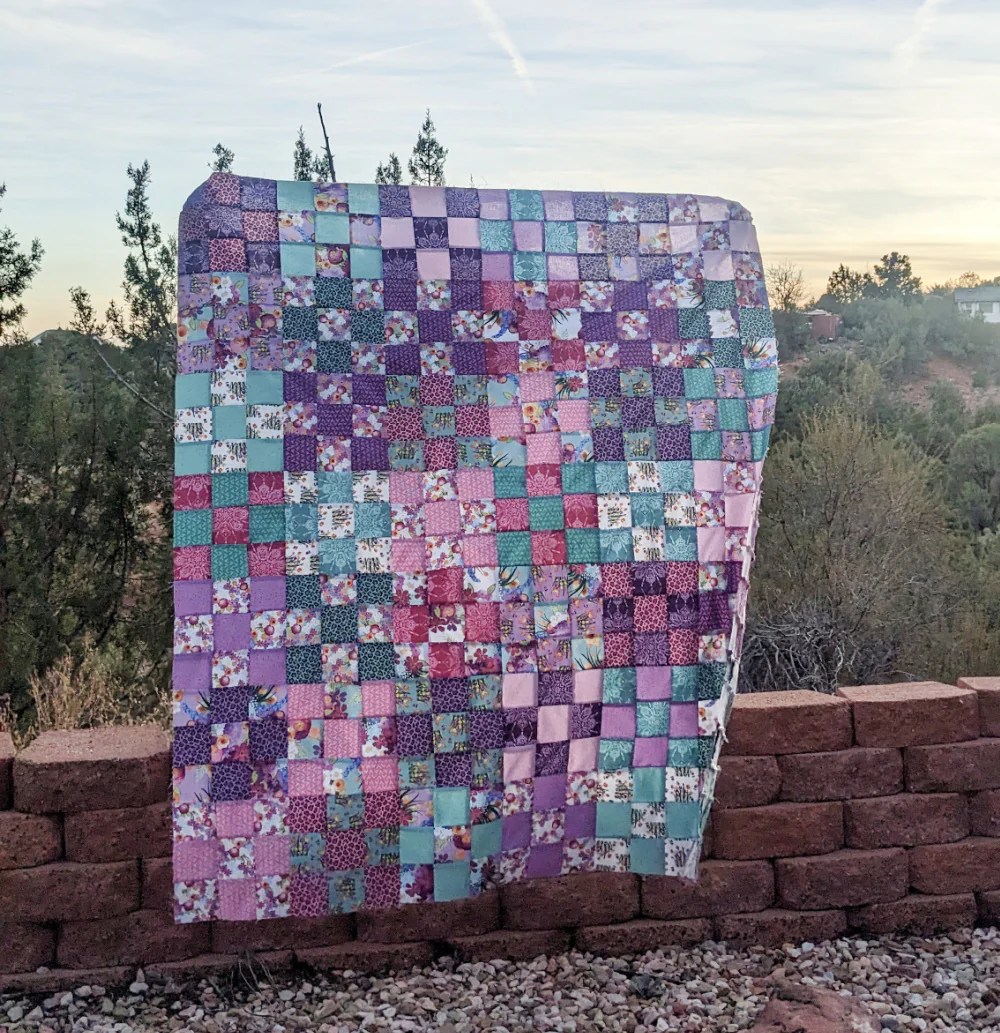 Nine Patch Quilt Pattern Pdf Tutorial Patchwork Posse