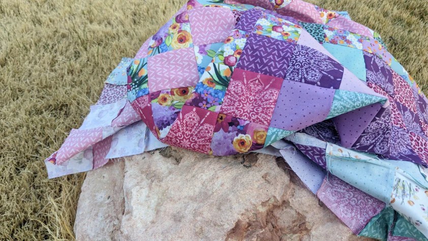 Nine Patch Quilt Pattern Pdf Tutorial Patchwork Posse