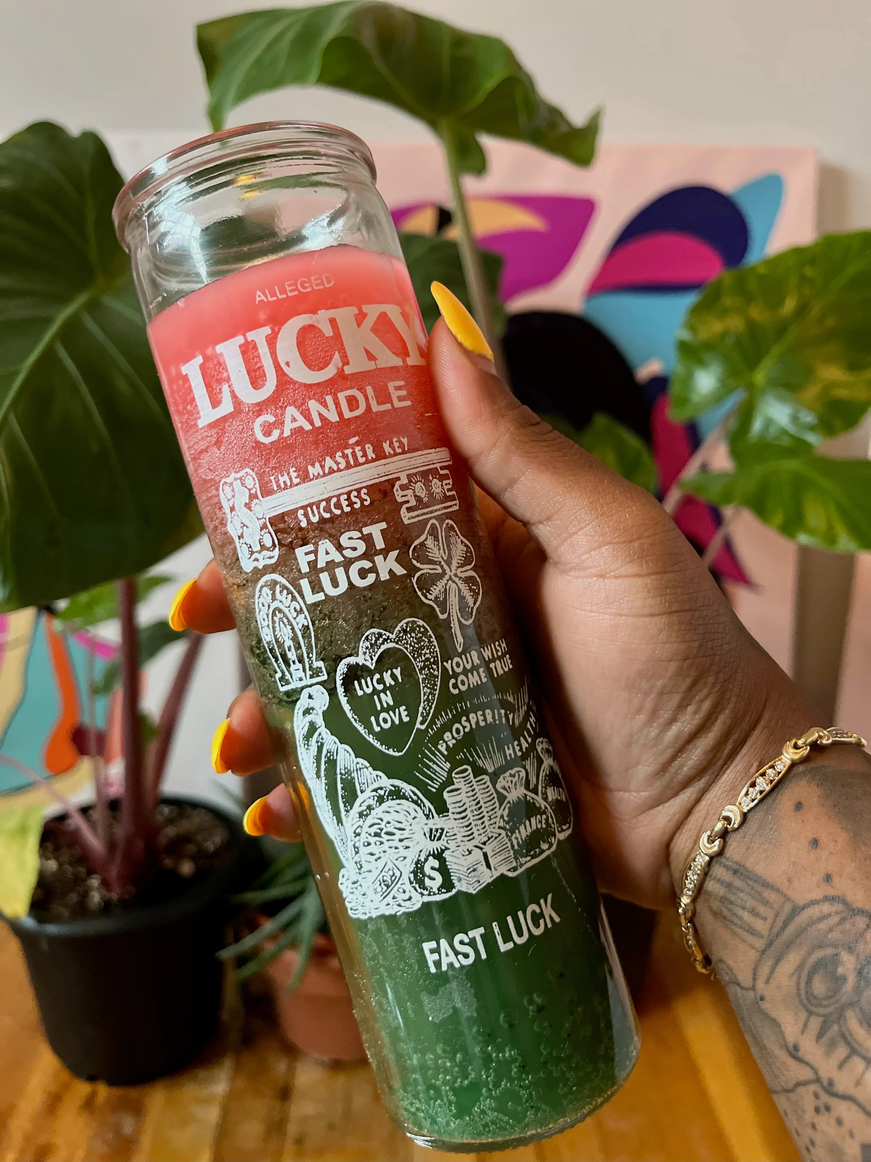 Fast Luck Candle Omi Tutu