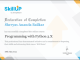 Shreyas Certification