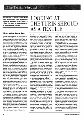 Link to Tyrer’s Significant Paper – Shroud of Turin: Should You Believe ...