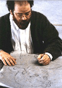 Ray Downing working with fresco artist Mark Balma – Shroud of Turin ...