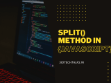 Split Method In Javascript Js With Examples Sidtechtalks