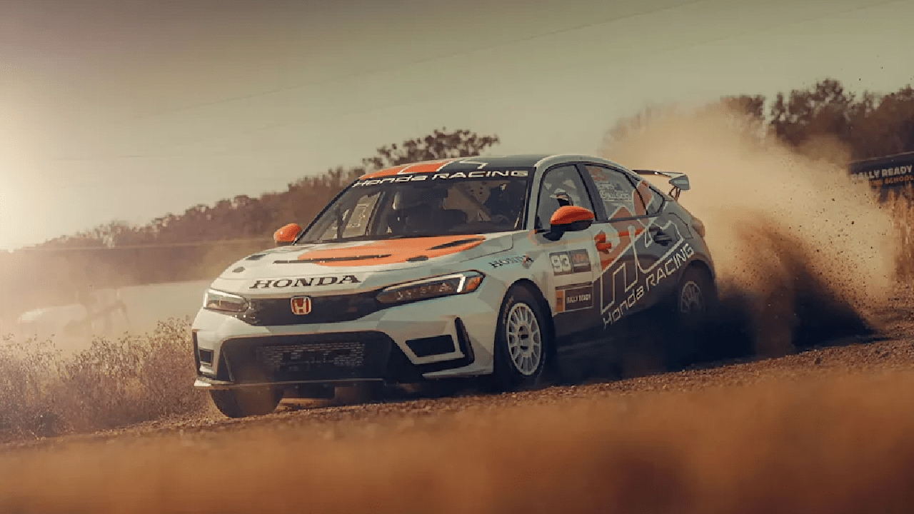 Honda Presenta El Civic Type R Hrc Rally Xp Listo Para El Barro Y La