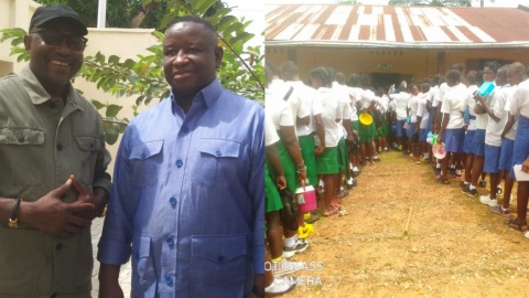 Hon Robin Faley Gives President Bio’s Free Quality Education Drive a ...