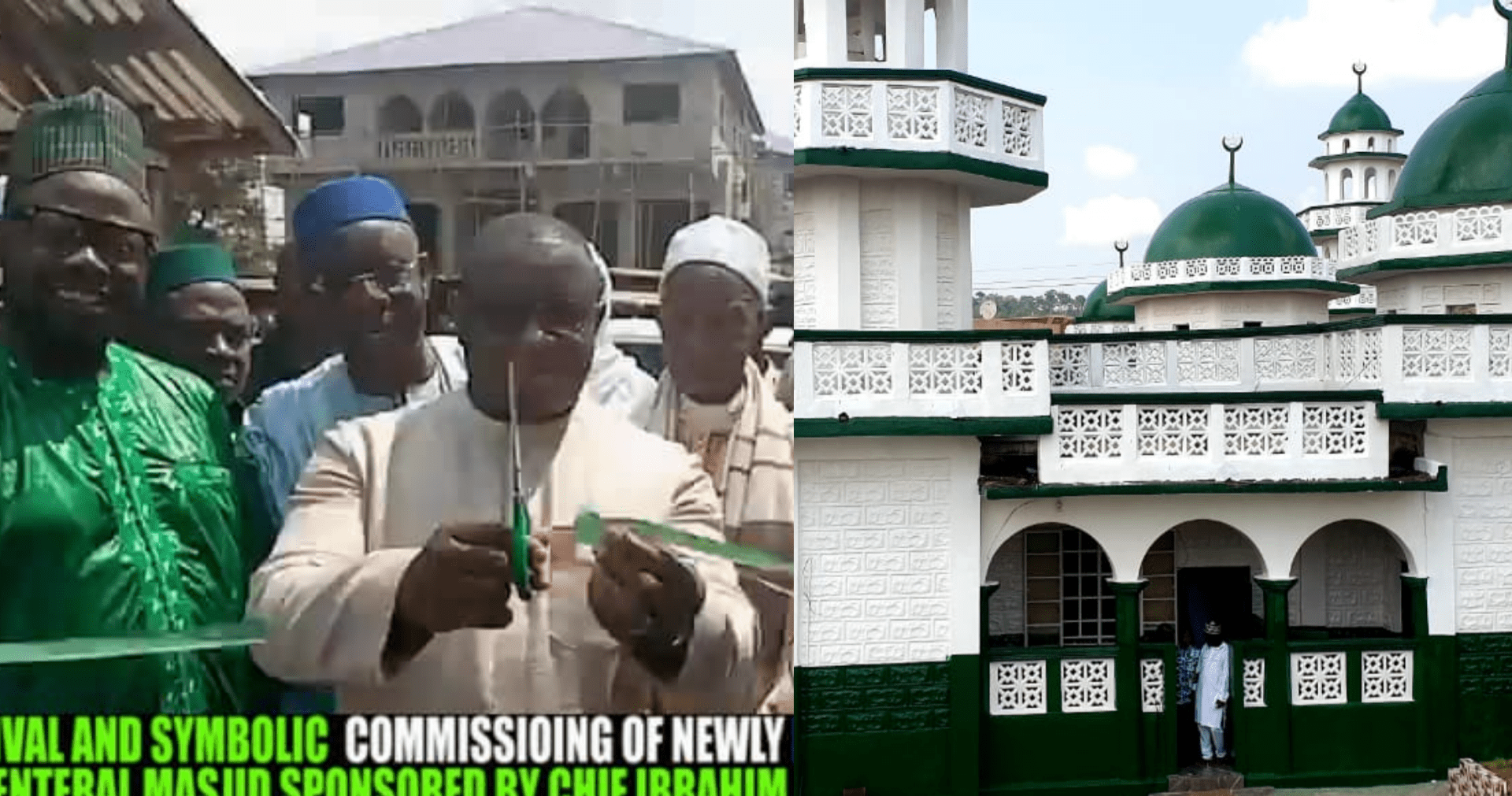 President Bio Commissions Eastern Regional Center Mosque in Kenema