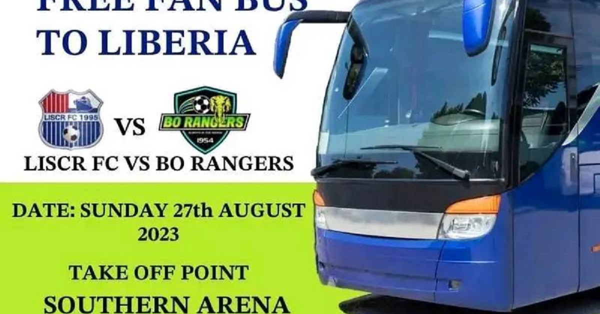 Bo Rangers Provide Free Bus For Fans Ahead of Second Leg Clash With ...