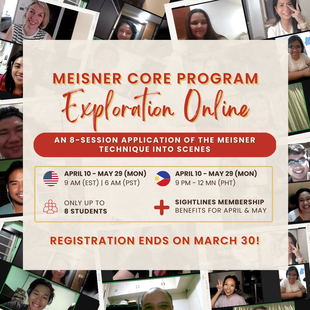 Meisner Core Program – Sightlines Actors' Space