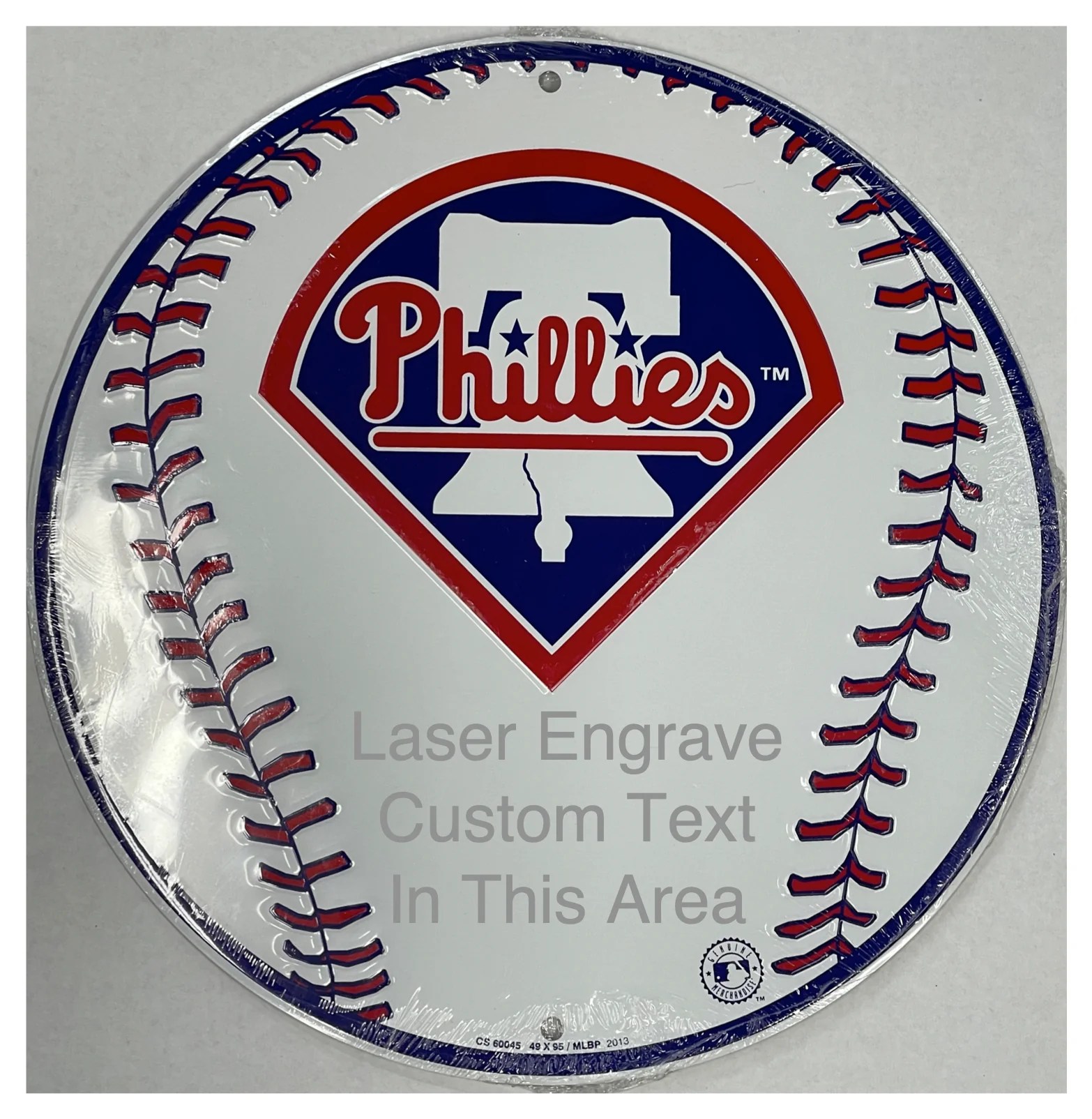 Philadelphia Phillies Aluminum Mlb Baseball Sign Sign Tech Systems