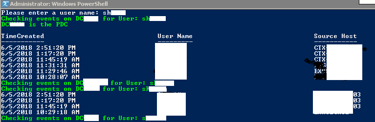 Using Powershell To Trace The Source Of Account Lockouts In Active Directory