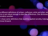 Definition Of Artisan Silk Hat Studio