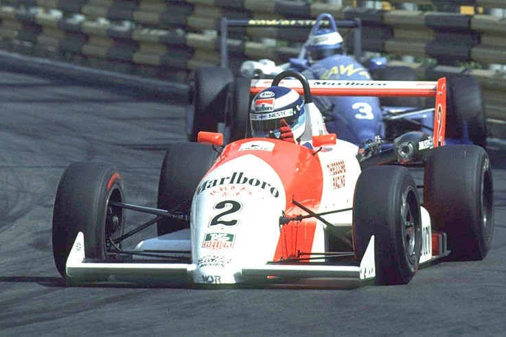 F3: Disputa entre Mika Hakkinen e Michael Schumacher (Macau, 1990 ...