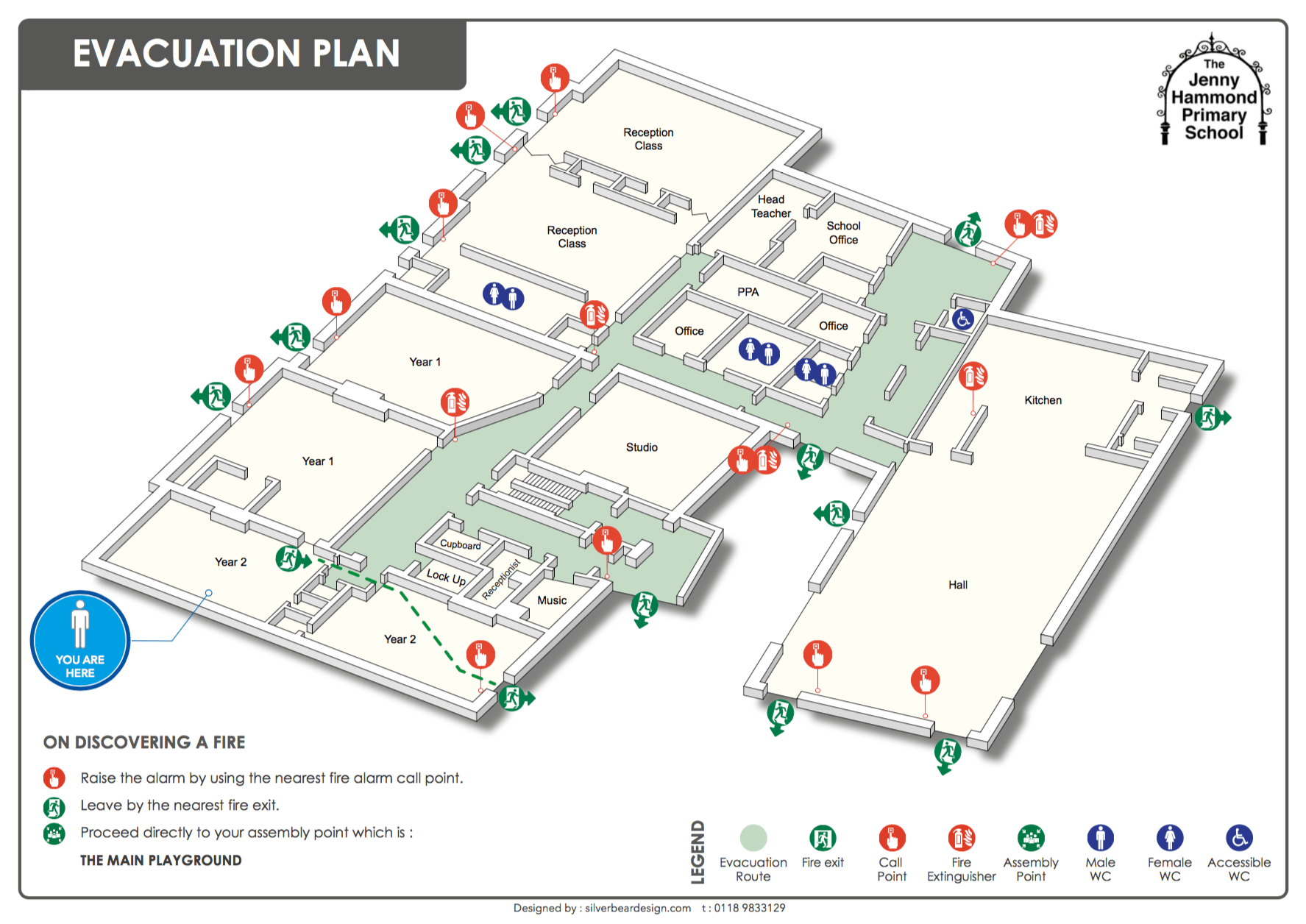 3D Example Escape Plan | Silverbear Design