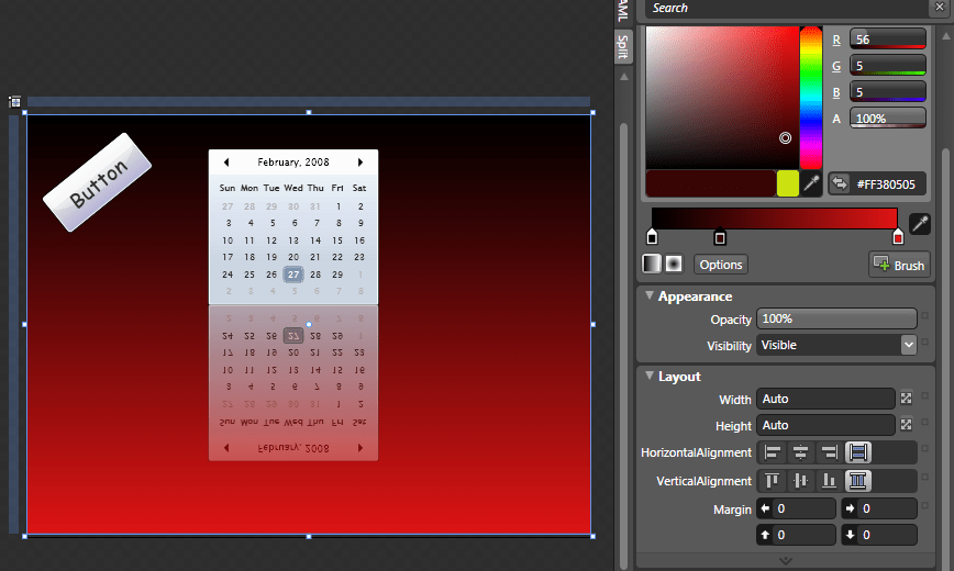Primer vistazo usando Expression Blend con Silverlight 2 – juanlao