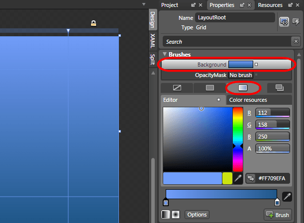 Primer vistazo usando Expression Blend con Silverlight 2 – juanlao