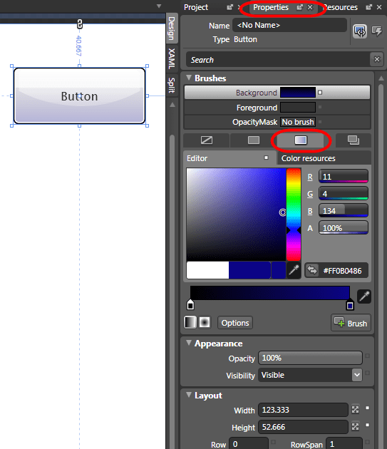 Primer vistazo usando Expression Blend con Silverlight 2 – juanlao