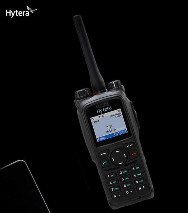 Hytera TETRA Radios available from Silvertone Electronics