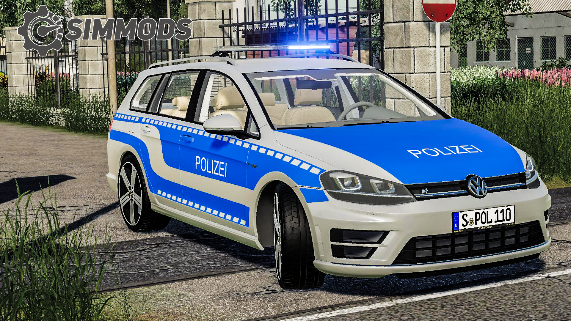 LS19: VW Golf - Polizei - DOWNLOAD - SIMMODS