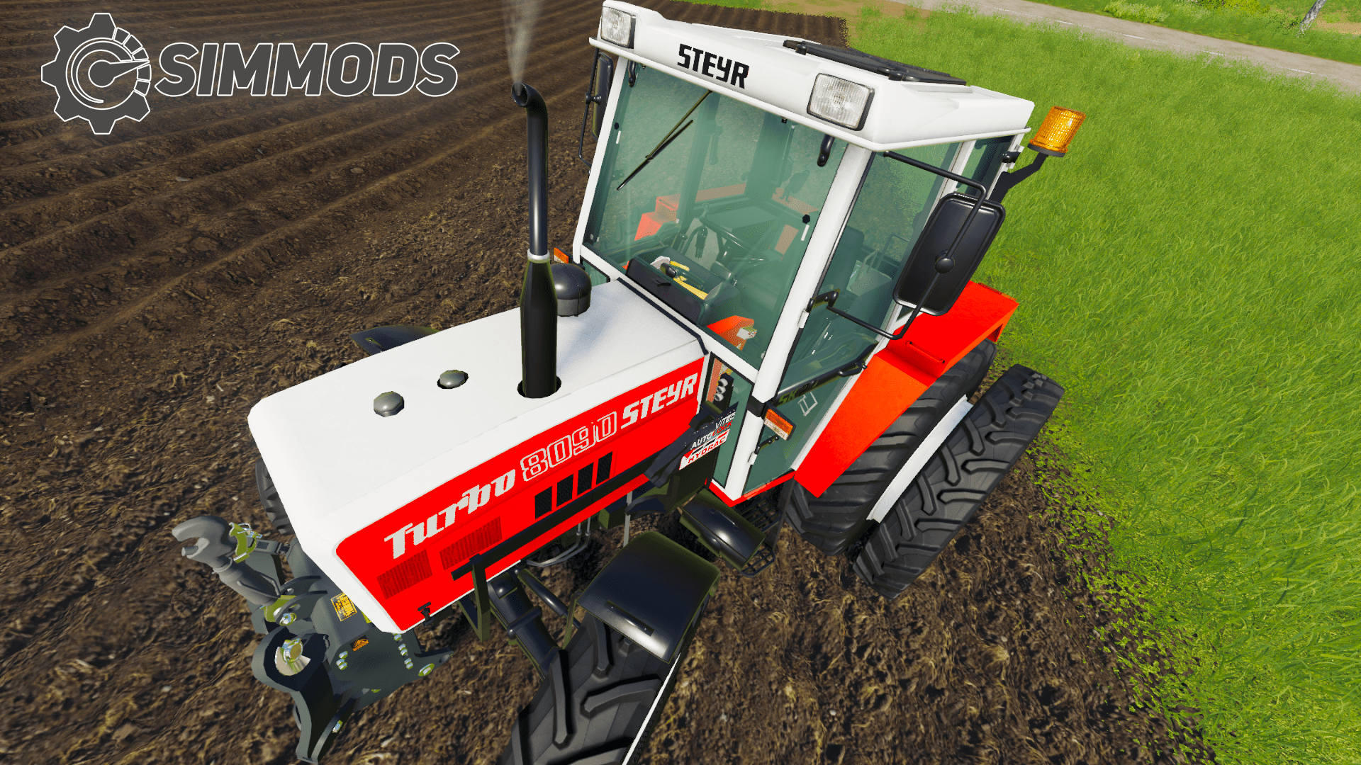 LS19: Steyr 8090a SK2 - DOWNLOAD - SIMMODS