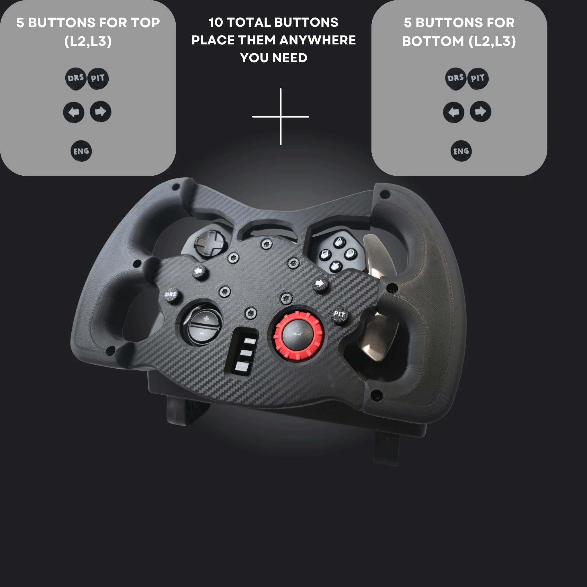 Gt3 Style Wheel Tutorial For Logitech G29 G920 G923 Sim Mods Hub