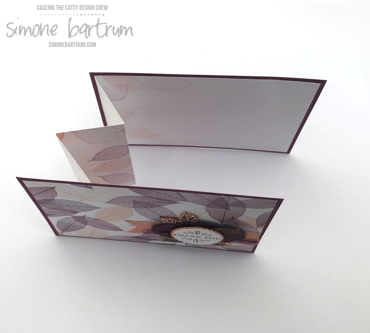CTC 191: Nature's Poem Fancy Fold - Accordion Fold Insert • Simone ...