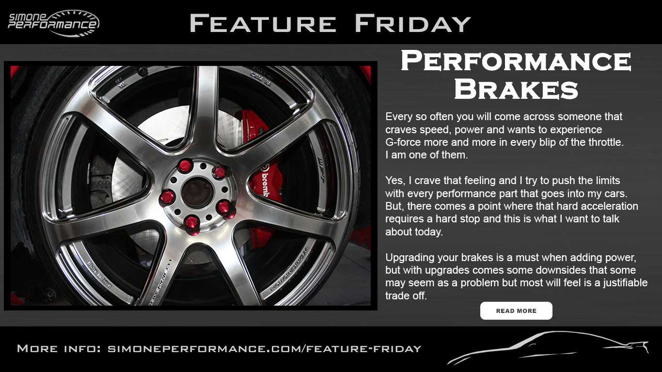 Performance Brakes | Simone Performance - Automotive Parts & Service
