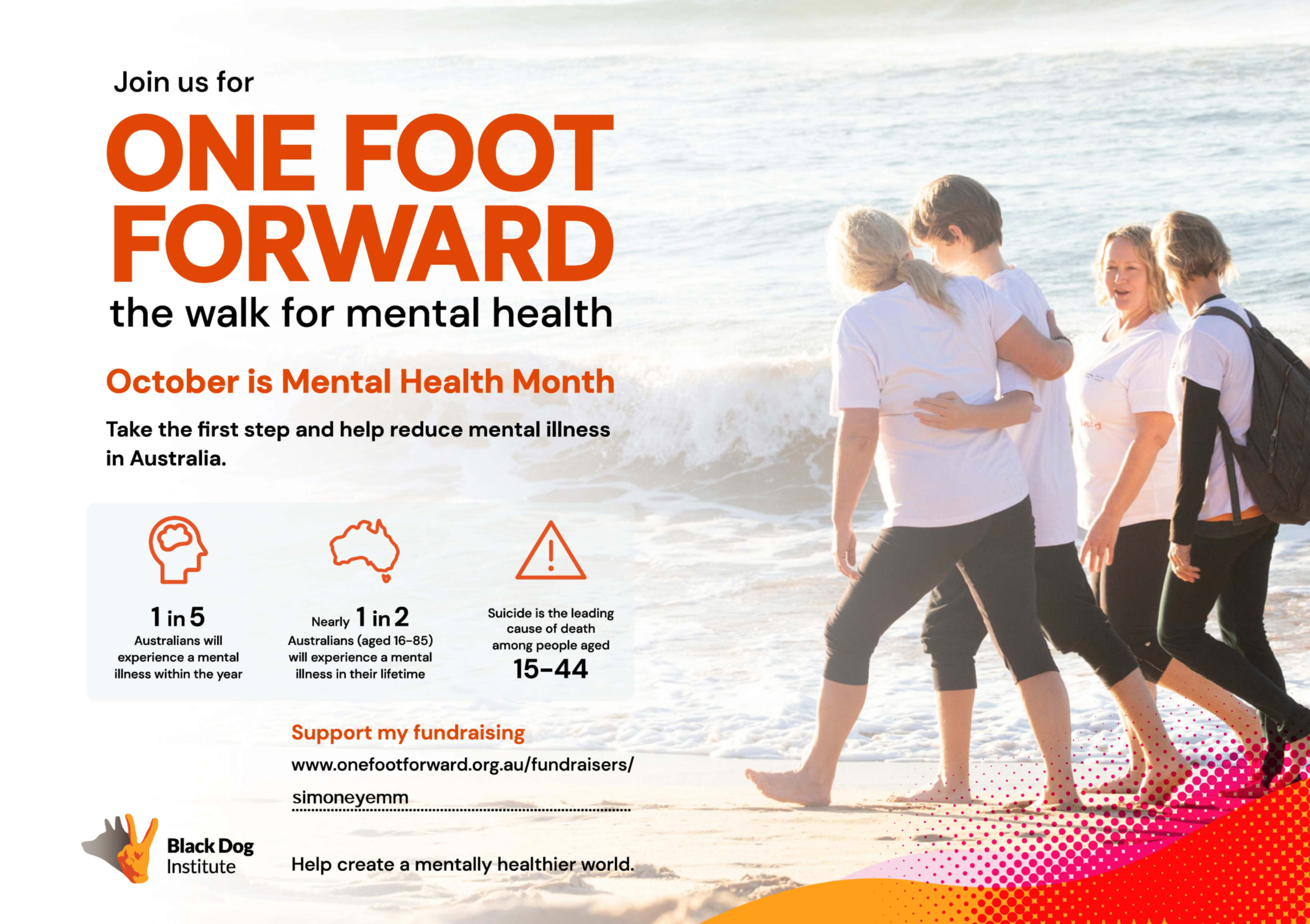 ONE FOOT FORWARD - Simone Yemm