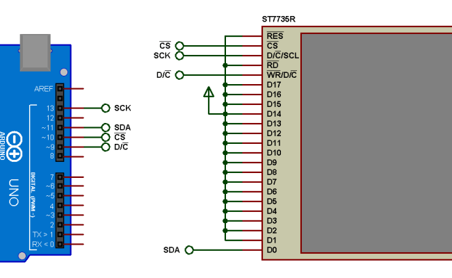 How To Use Tft Display With Arduino Uno Proteus Simulation Otosection Theme Loader