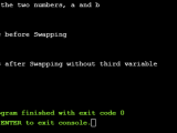 Java Program To Swap Two Numbers Without Using The Third Variable