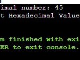 Java Program To Convert Decimal To Hexadecimal Using Recursion