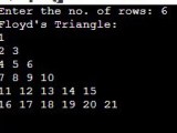 Java Program To Print Floyd S Triangle Simple2code