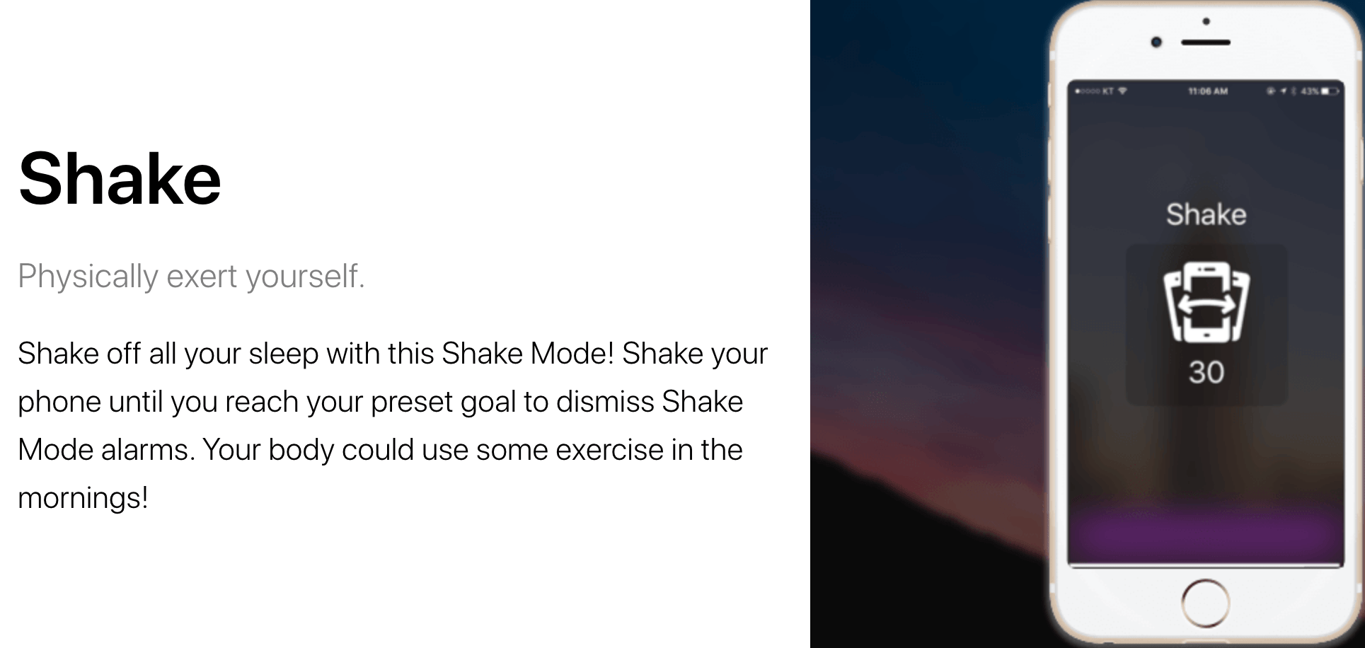 Alarmy: An alarm that makes you PROVE that you are really awake ...