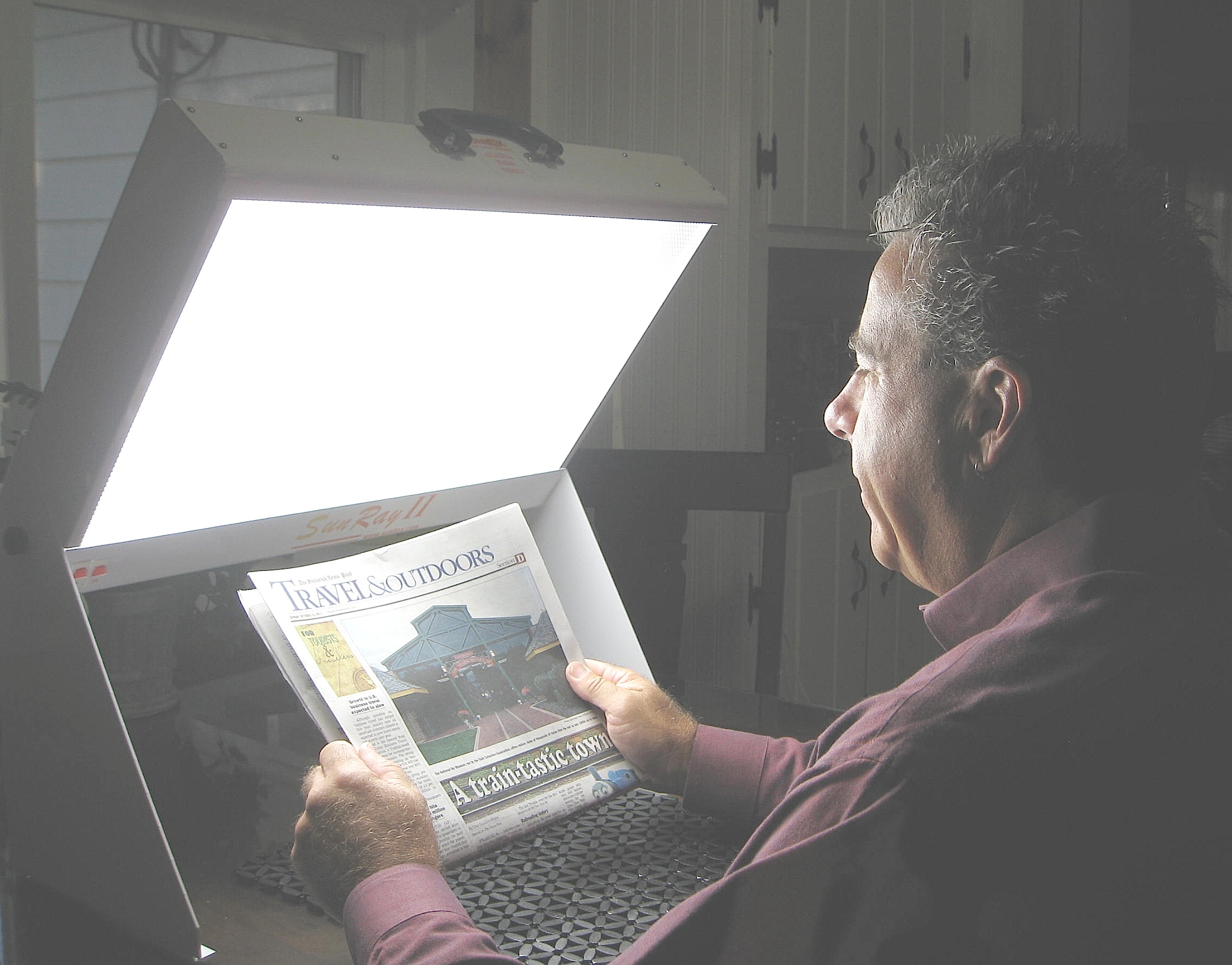 Recommended bright light therapy device: SunRay II - Simple and ...