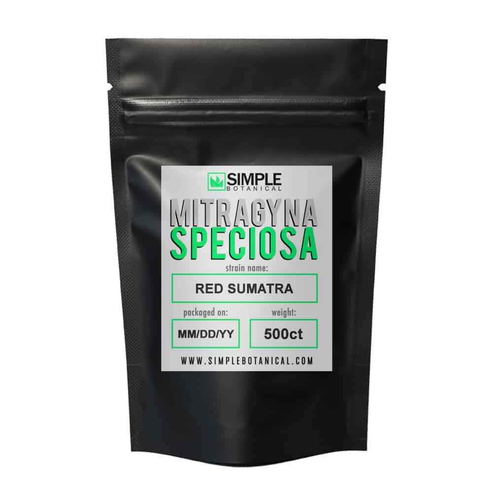 Buy Red Sumatra Kratom Capsules Online - Simple Botanical