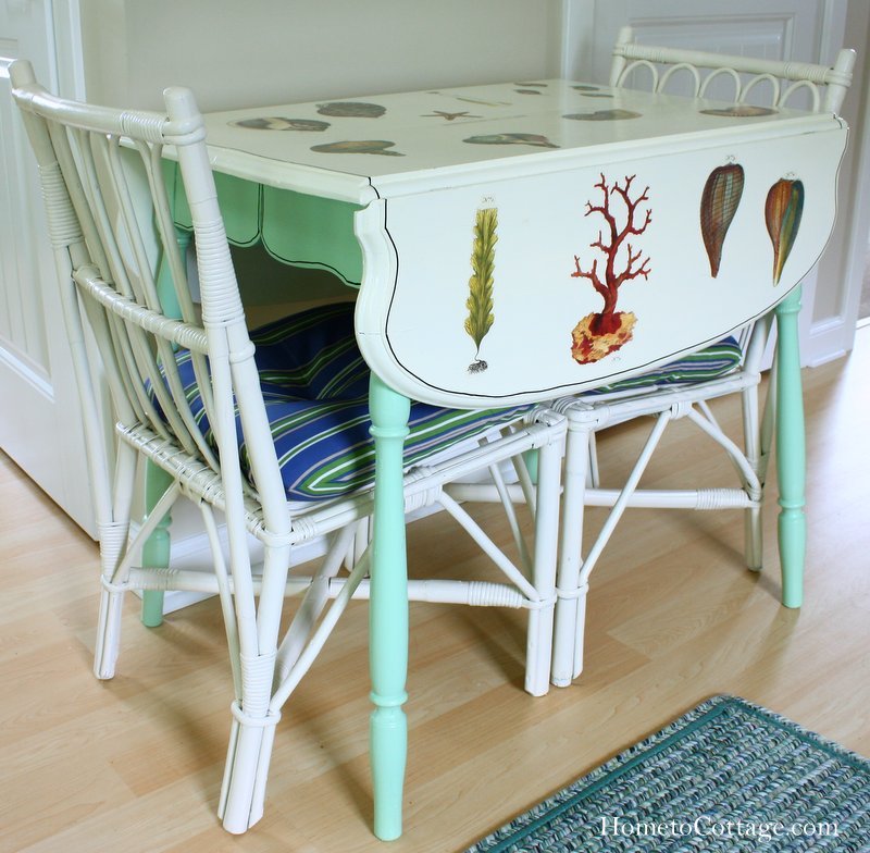 Coastal Cottage Style Table, HometoCottage.com