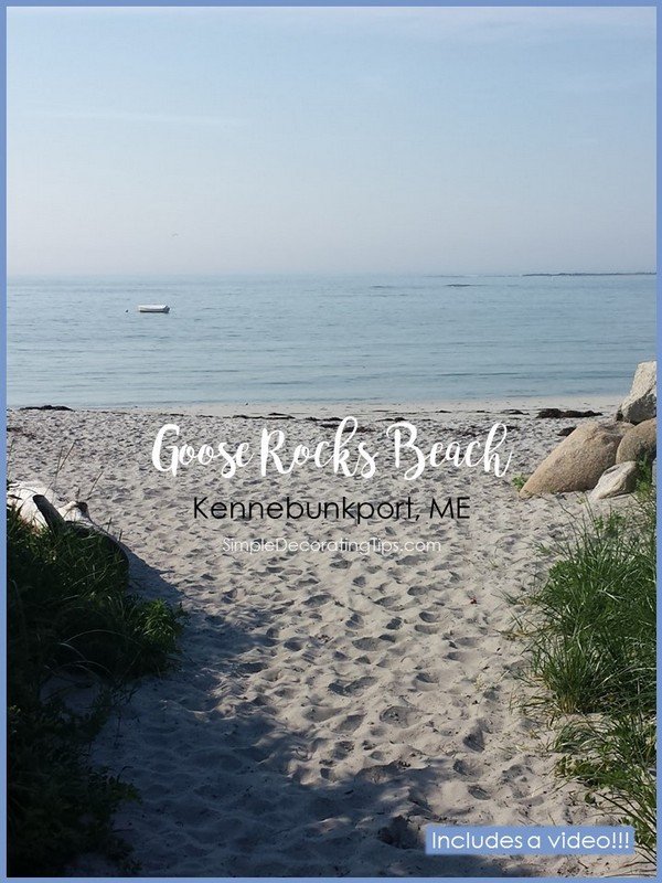 Goose Rocks Beach - Simple Decorating Tips