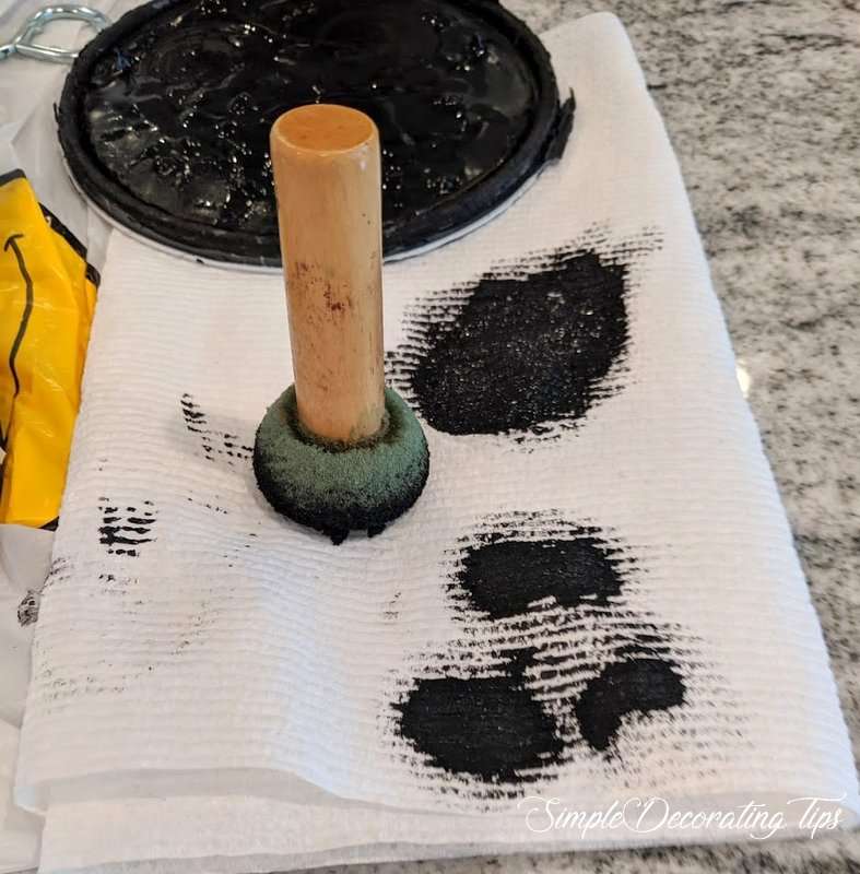 Super Simple Stencil Project with a Giveaway! - Simple Decorating Tips