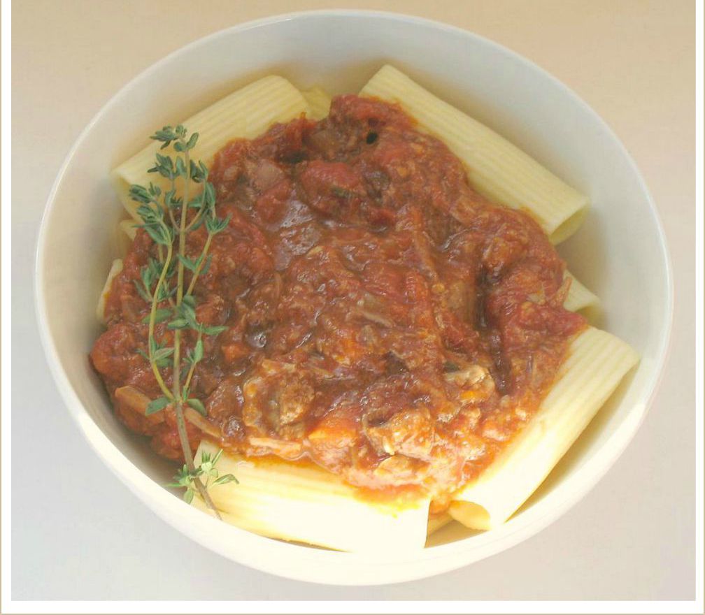 Slow Cooked Beef Ragu With Rigatoni - Simple Joys Of Home