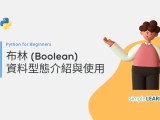 Python For Beginners 8 布林 Boolean 資料型態介紹與使用 Simplelearn