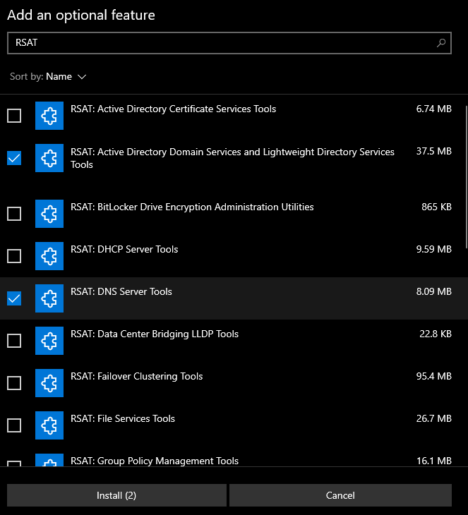 RSAT: Remote Server Administration Tools for Windows 10 – Duh ...