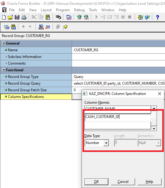 FRM-41826: Cannot Replace Group;columns Don’t Match Lov – Duh ...