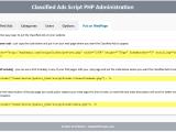 Classified Ads Script Php Help